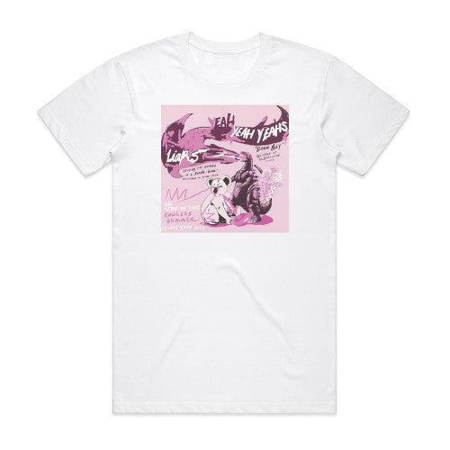 Yeah Yeah Yeahs Down Boy Album Cover T-Shirt White – Deepstone